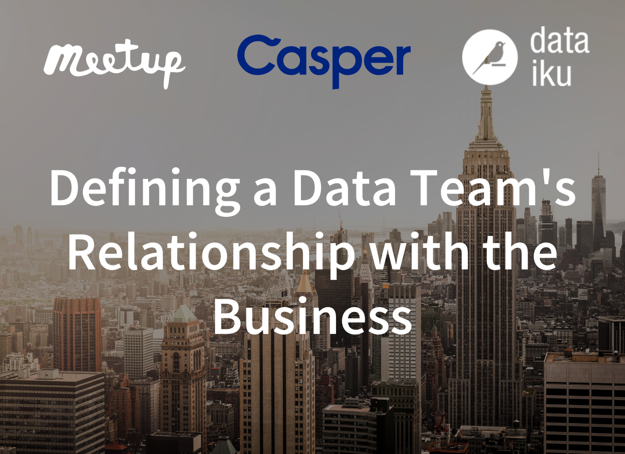 Events | Dataiku - Your Path to Enterprise AI