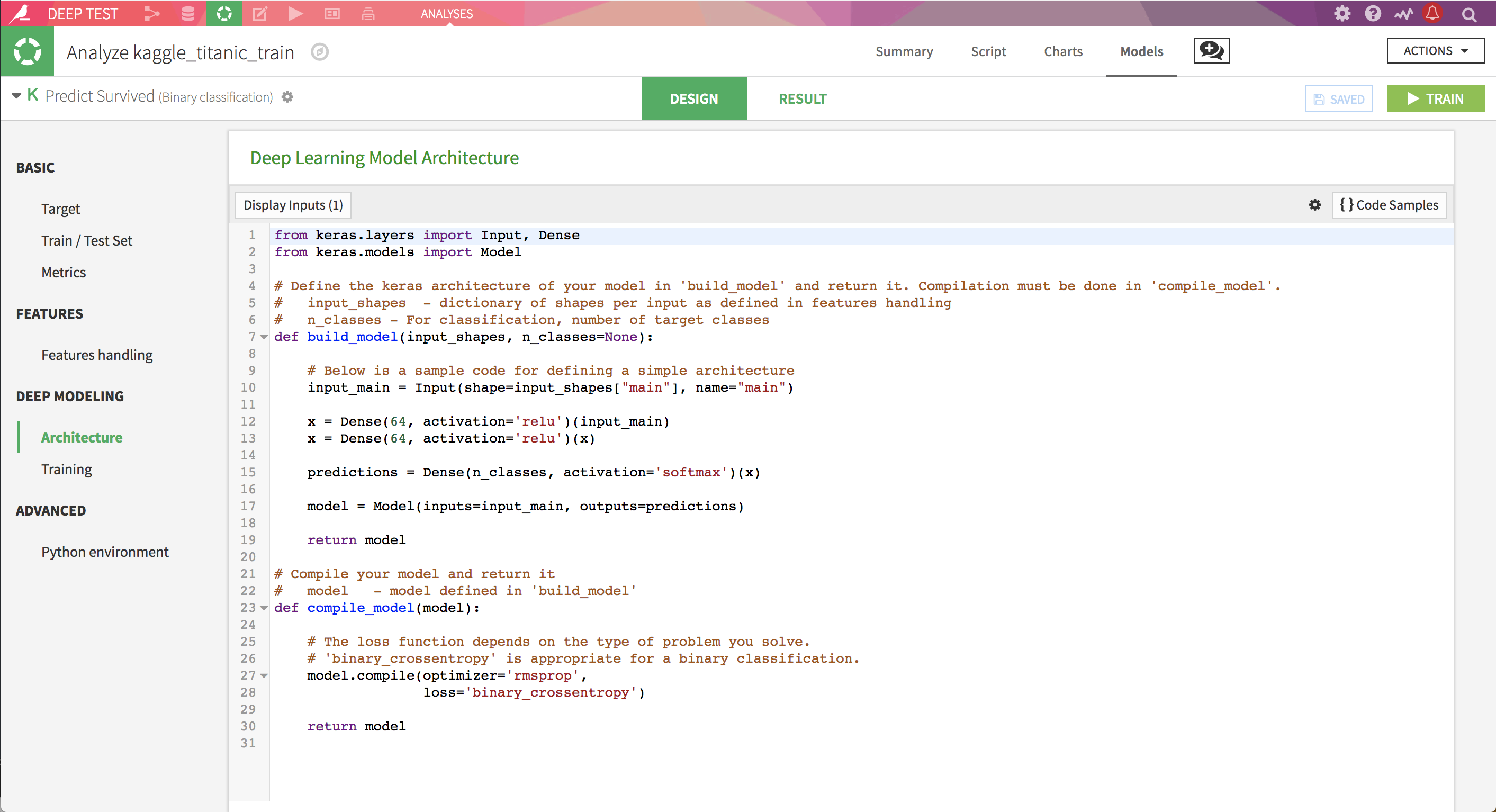 Visual Machine Learning And Modeling In Dataiku Dataiku