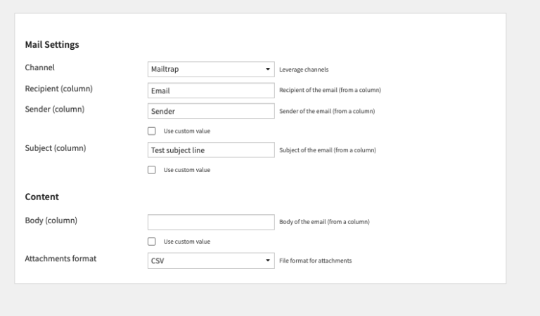 Plugin: Send Emails | Dataiku - Your Path to Enterprise AI