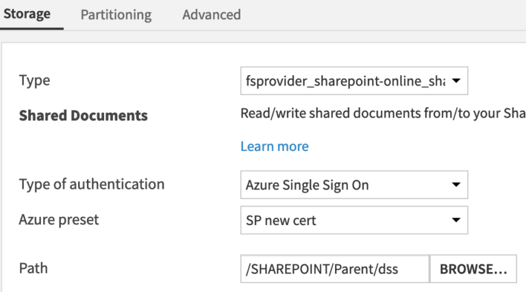 Plugin: SharePoint Online | Dataiku