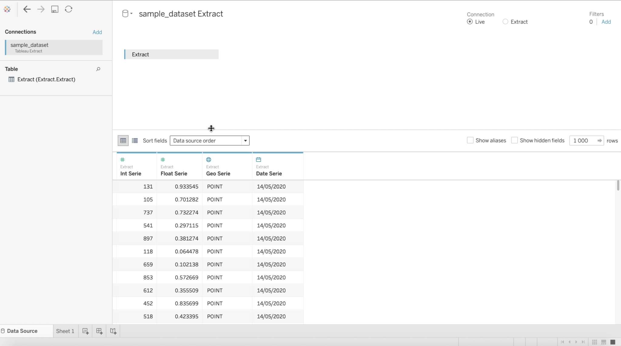 Plugin: Tableau Hyper Export | Dataiku