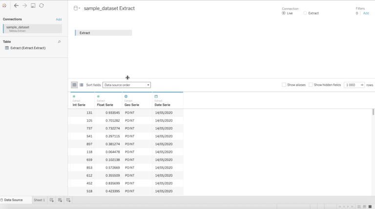 Plugin: Tableau Hyper Export | Dataiku