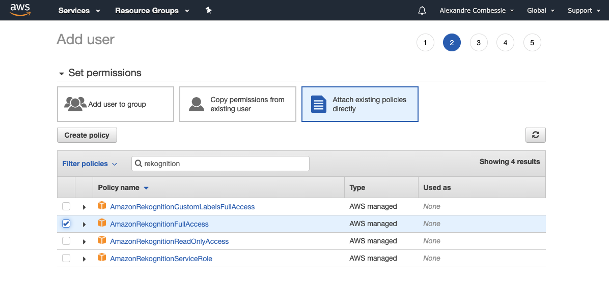 Plugin: Amazon Rekognition | Dataiku