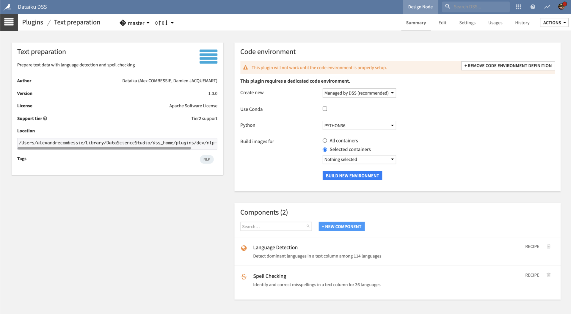 Plugin: Text Preparation | Dataiku
