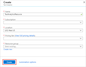Plugin: Azure Cognitive Services - Text Analytics | Dataiku