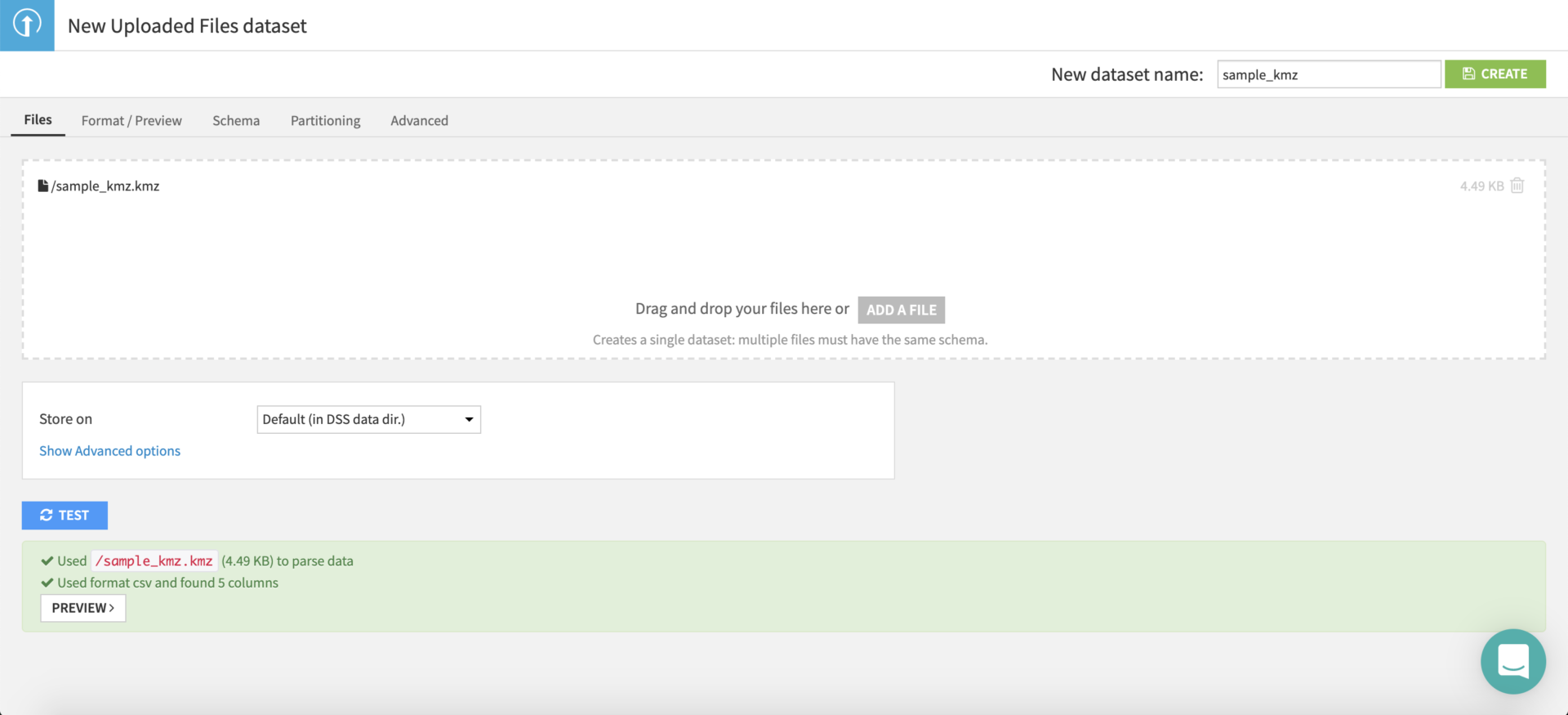 Plugin: KML format | Dataiku