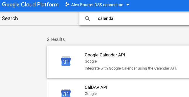 Plugin: Google Calendar | Dataiku