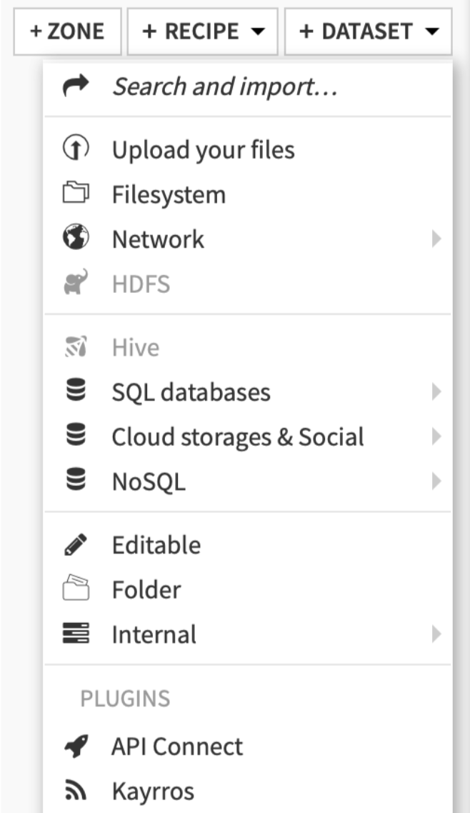 Plugin: Kayrros connector | Dataiku