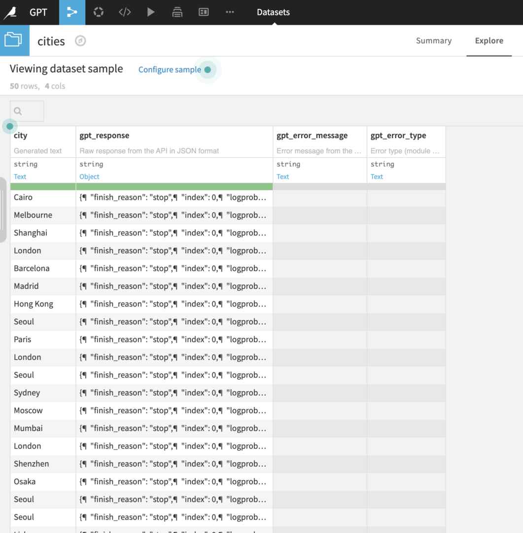Plugin: NLG Tasks | Dataiku