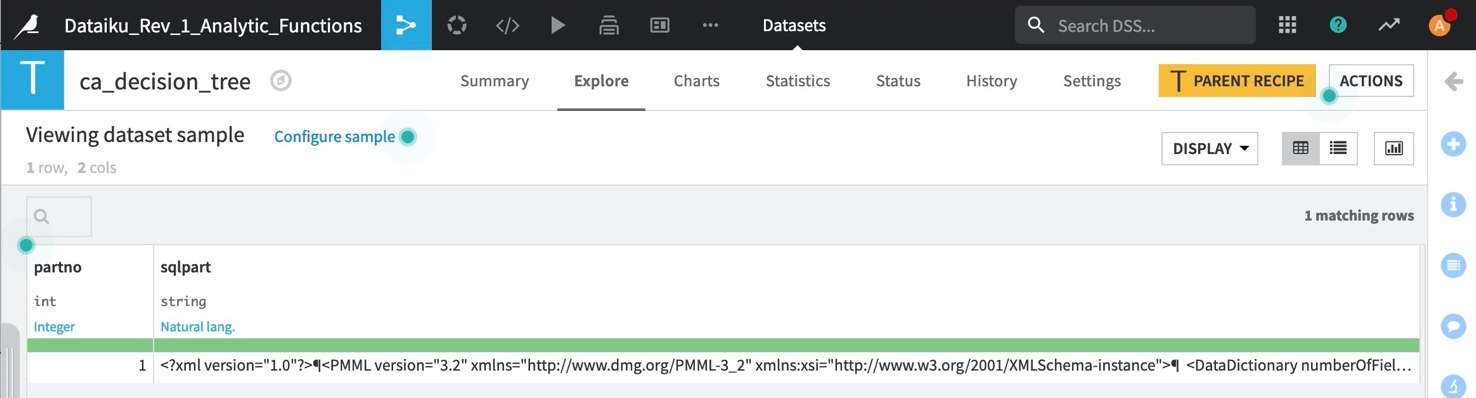 Plugin: Teradata | Dataiku