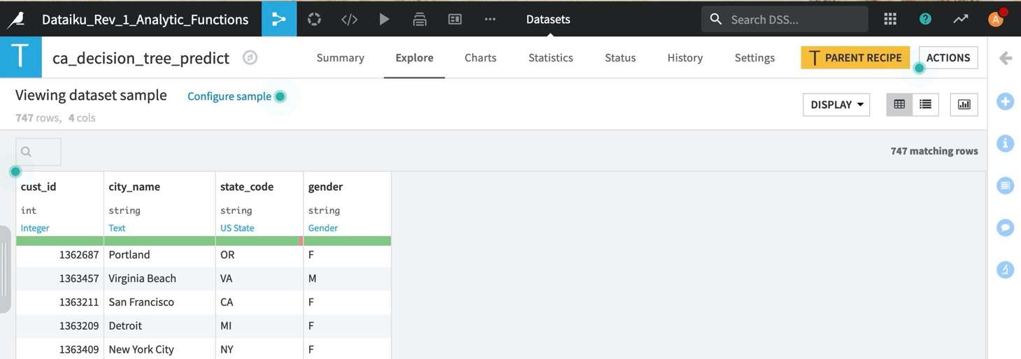 Plugin: Teradata | Dataiku