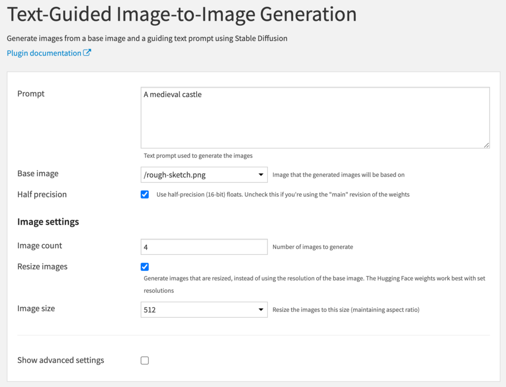 Plugin: AI Art | Dataiku