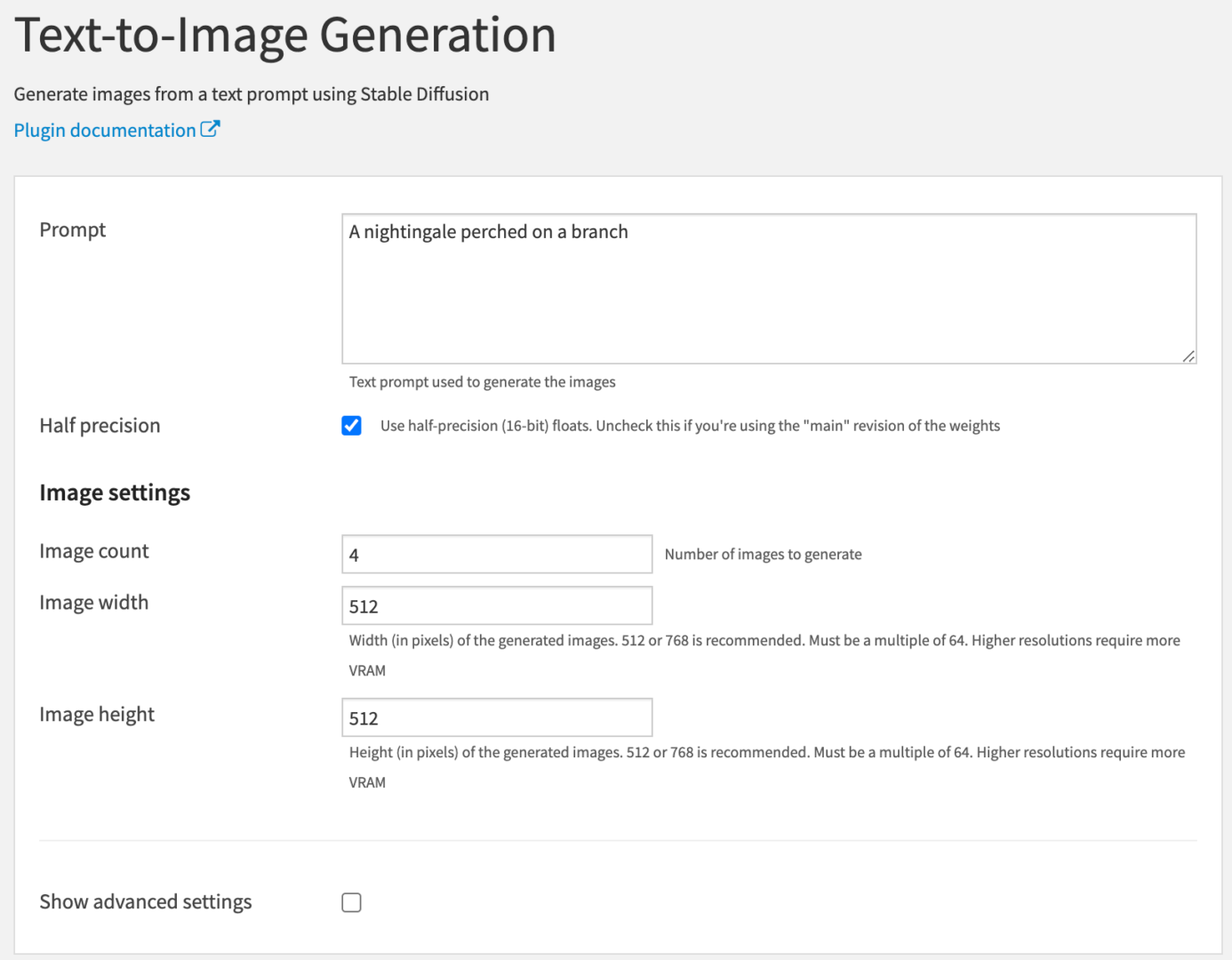 Plugin: AI Art | Dataiku