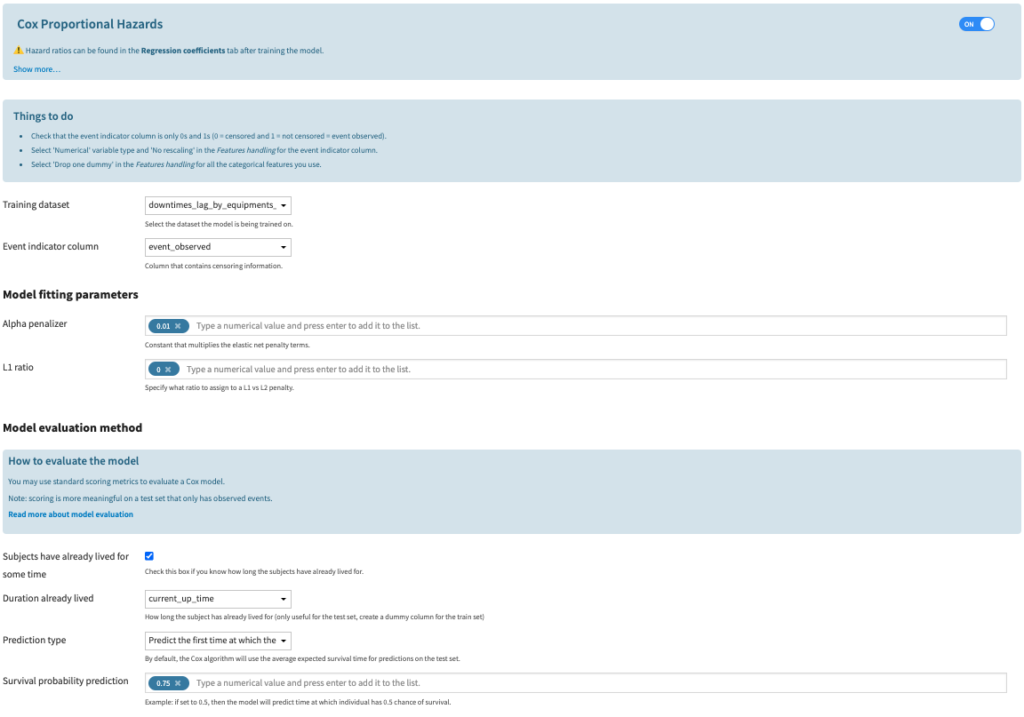 Plugin: Survival Analysis | Dataiku