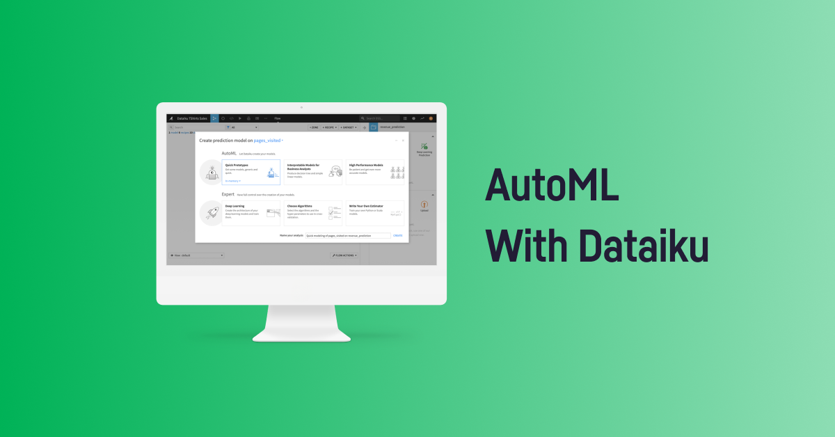 AutoML With Dataiku | Dataiku