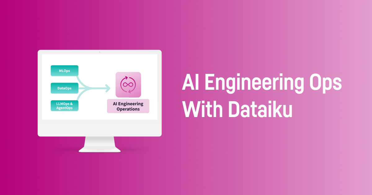 AI Engineering Operations With Dataiku | Dataiku